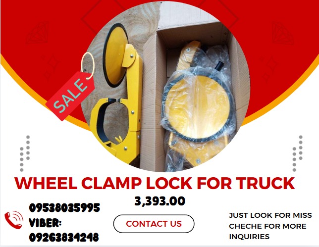 WHEEL CLAMP LOCK FOR TRUCK, Everything Else, Others on Carousell