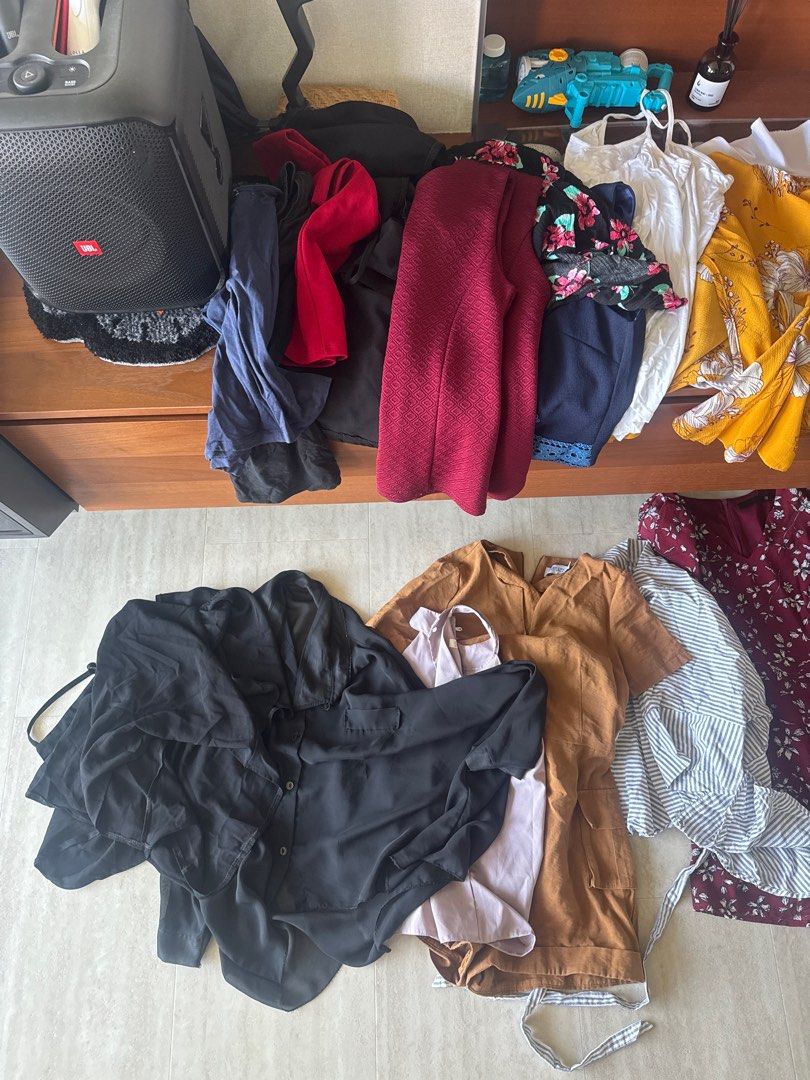 Women used bundle clothes 20 pc with known brands, Women's Fashion ...