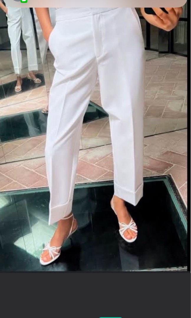 Zara Folded up Bottom, Women's Fashion, Bottoms, Other Bottoms on Carousell