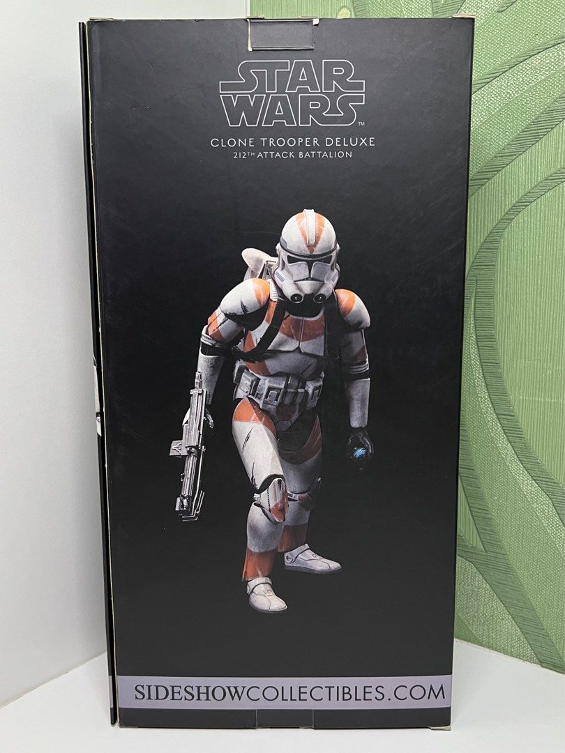 1/6 Scale Clone Trooper Deluxe (212th Attack Battalion) - Sideshow Collectibles, Hobbies & Toys ...