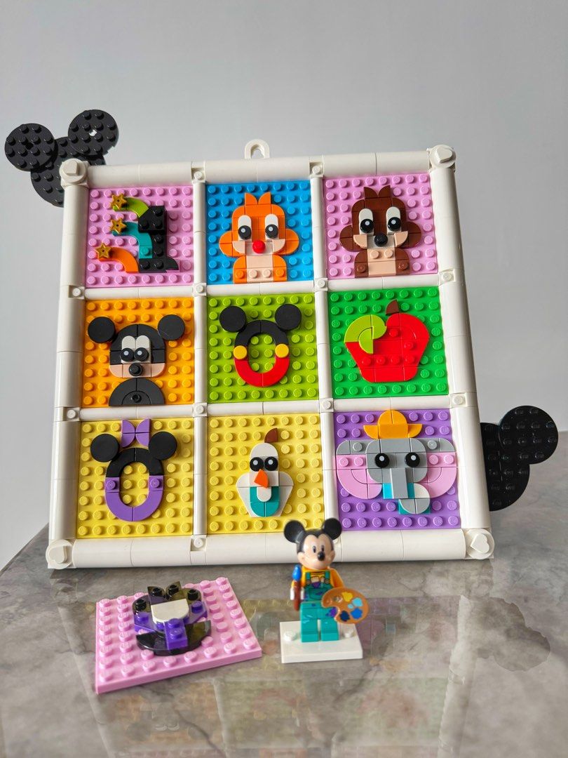 (Used) 43221 LEGO 100 years of Disney animation icons, Hobbies & Toys, Toys & Games on Carousell