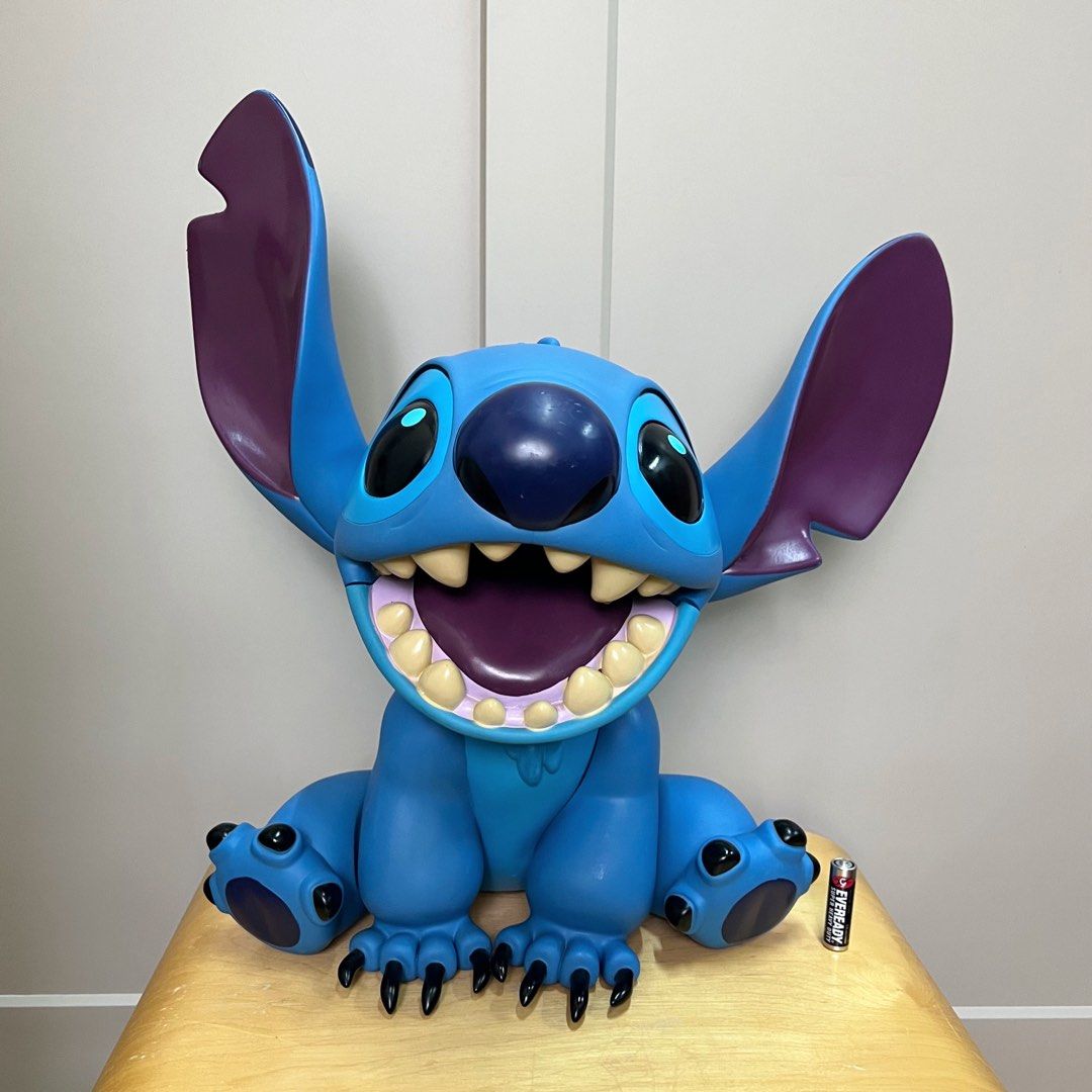 45cm Stitch - Big Sofubi Soft Vinyl Medicom Toy Figure Piggy Coin Bank ...