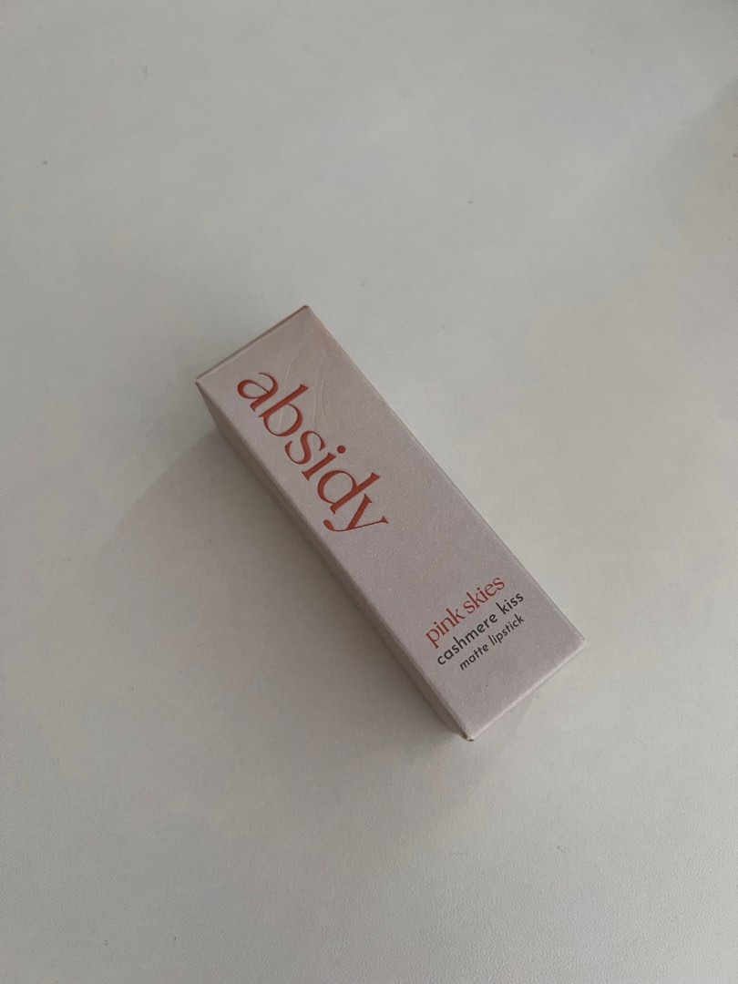 Absidy Cashmere Kiss Matte Lipstick (Pink Skies), Beauty & Personal ...