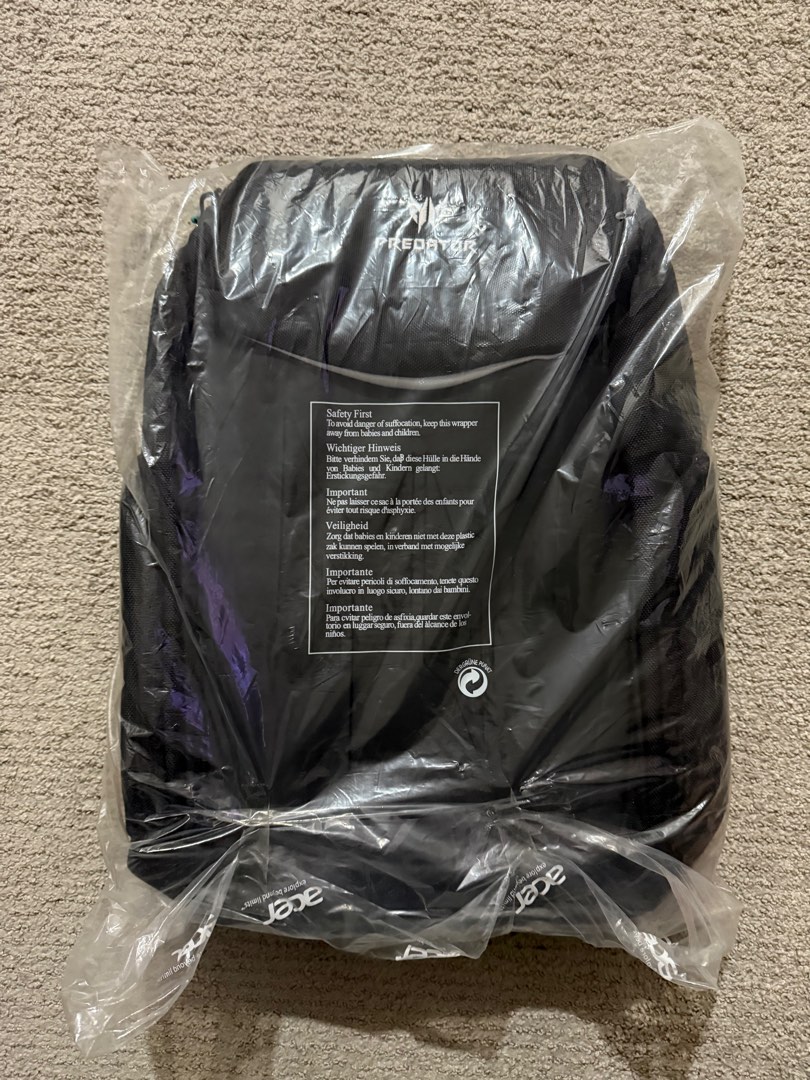 Acer Predator Gaming Backpack, Men's Fashion, Bags, Backpacks on Carousell