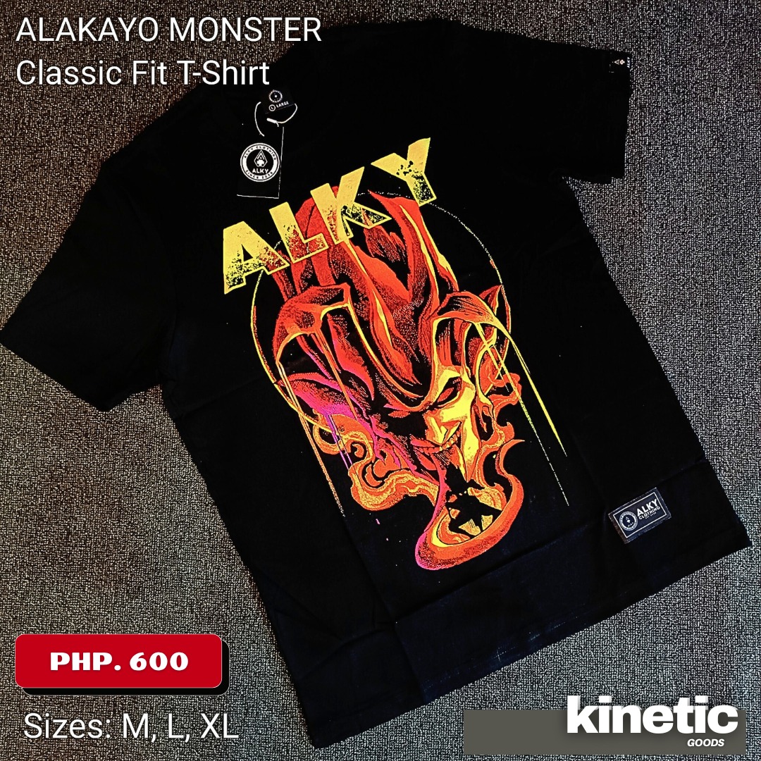 ALKY Clothing 'ALAKAYO MONSTER' Classic Fit T-Shirt, Men's Fashion ...