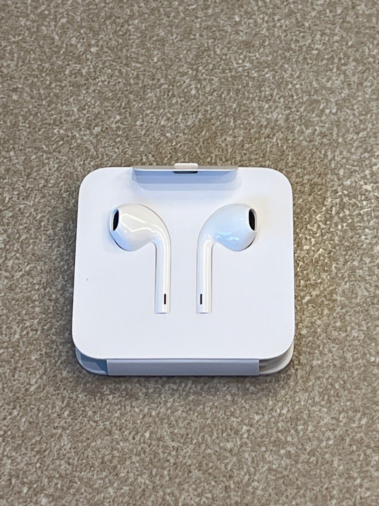Apple Original Ear-pods lightning cable plug, Audio, Earphones on Carousell
