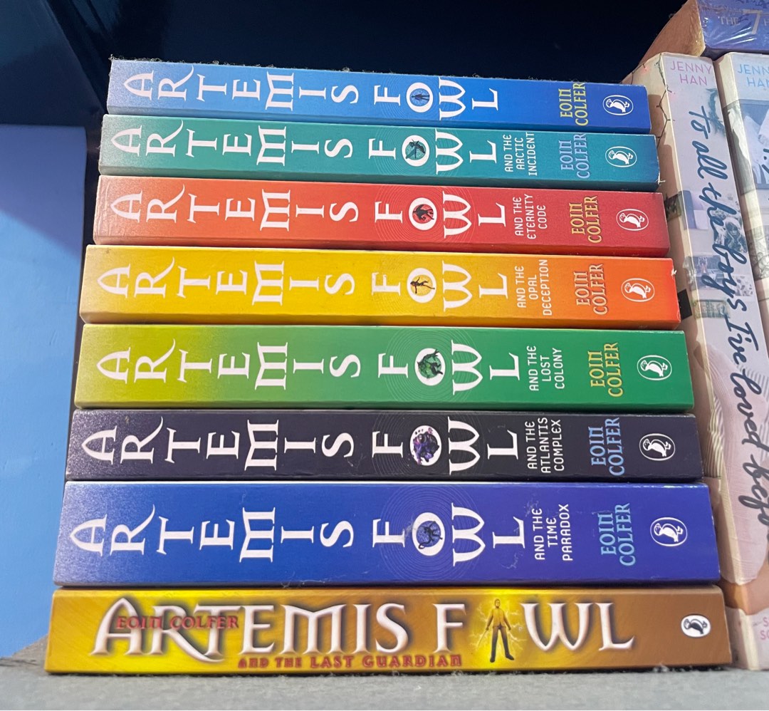Artemis Fowl Complete Set (Books 1-8), Hobbies & Toys, Books ...