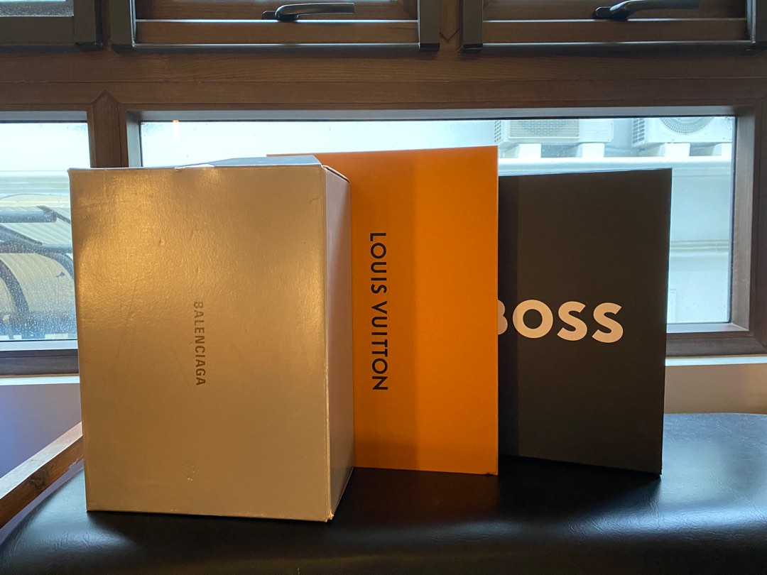Balenciaga Box Louis Vuitton Box Boss Box, Luxury, Sneakers & Footwear ...