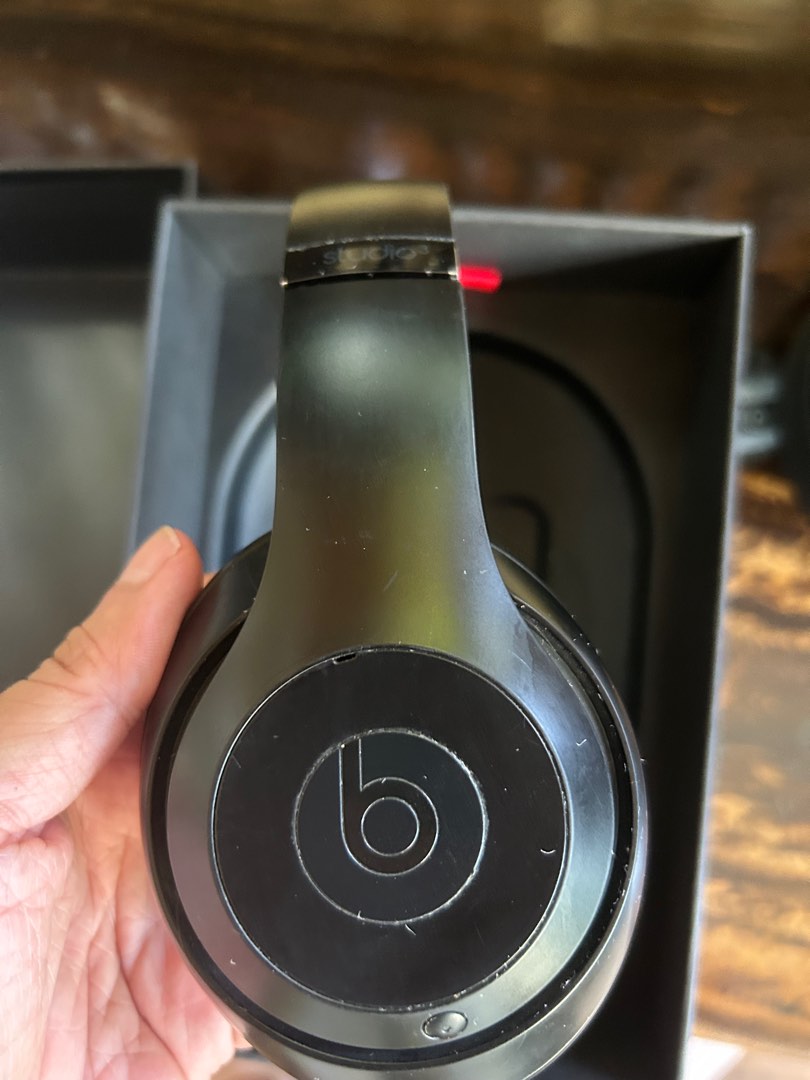 Beats Studio 3 wireless noise cancelling headset black, Audio ...
