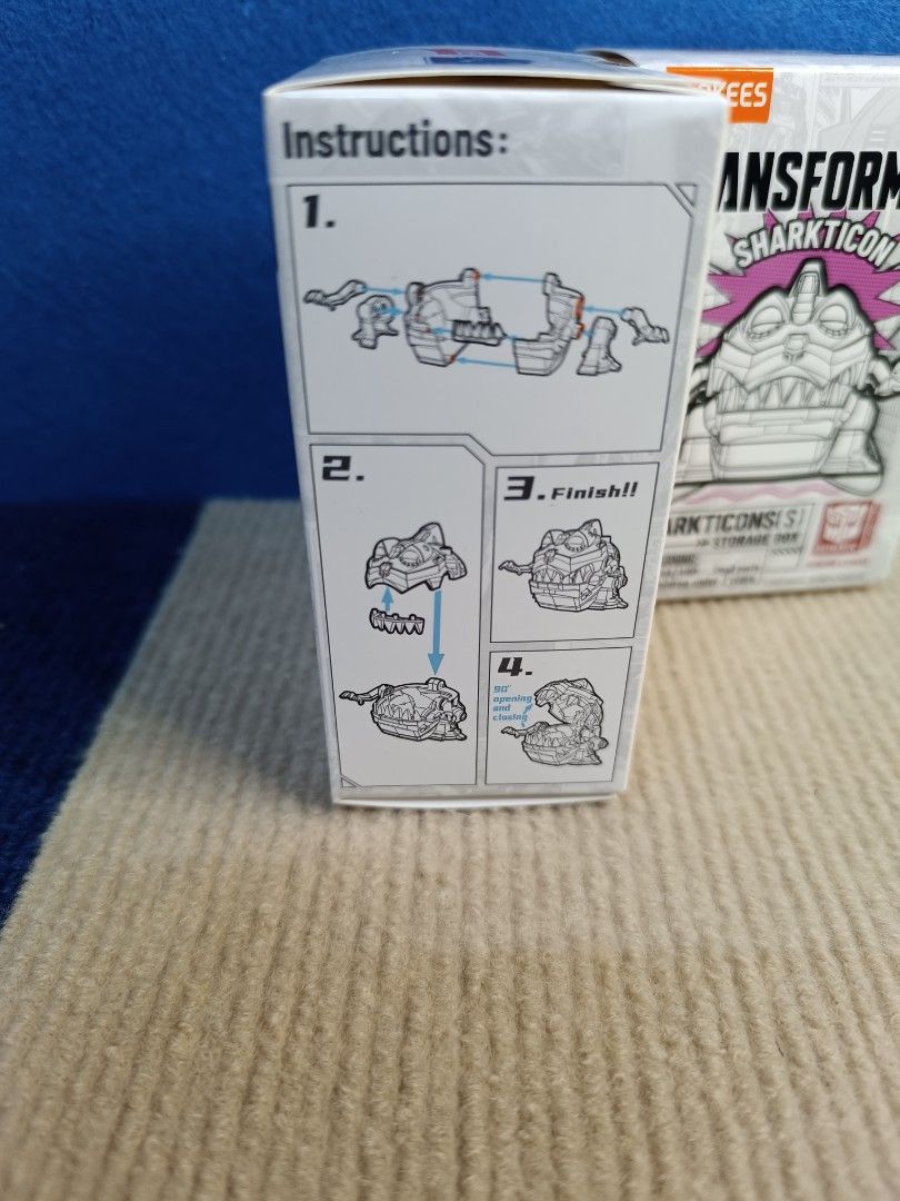 BLOKEES Transformer Sharkticon (S) Storage Box, Hobbies & Toys, Toys ...