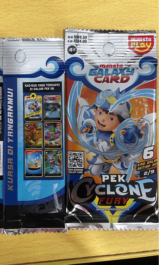 Boboiboy MCG Pek cyclone AA, Hobbies & Toys, Toys & Games on Carousell