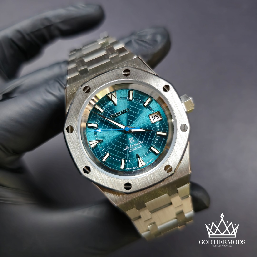 [BUILD] Seiko AP Royal Oak Ginza Mod, Men's Fashion, Watches ...