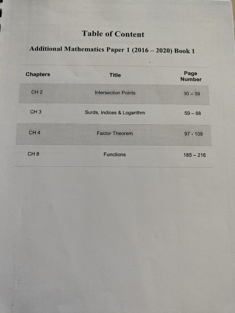 Cambridge IGCSE 0606 Additional Mathematics Topical Past Year Paper ... Cambridge IGCSE 0606 Additional Mathematics Topical Past Year Paper ...