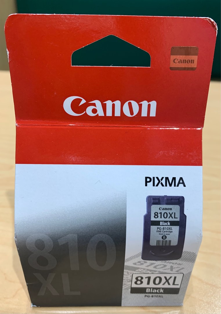 Canon PG-810XL 黑色墨, 電腦＆科技, 打印機及影印機 - Carousell