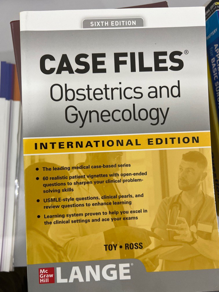 Case Files Obstetrics and Gynecology 6e, Hobbies & Toys, Books ...