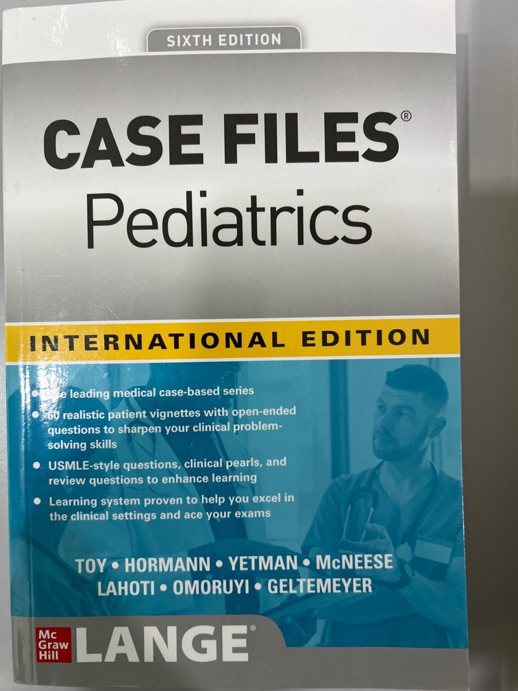Case files pediatrics 6e, Hobbies & Toys, Books & Magazines, Textbooks ...