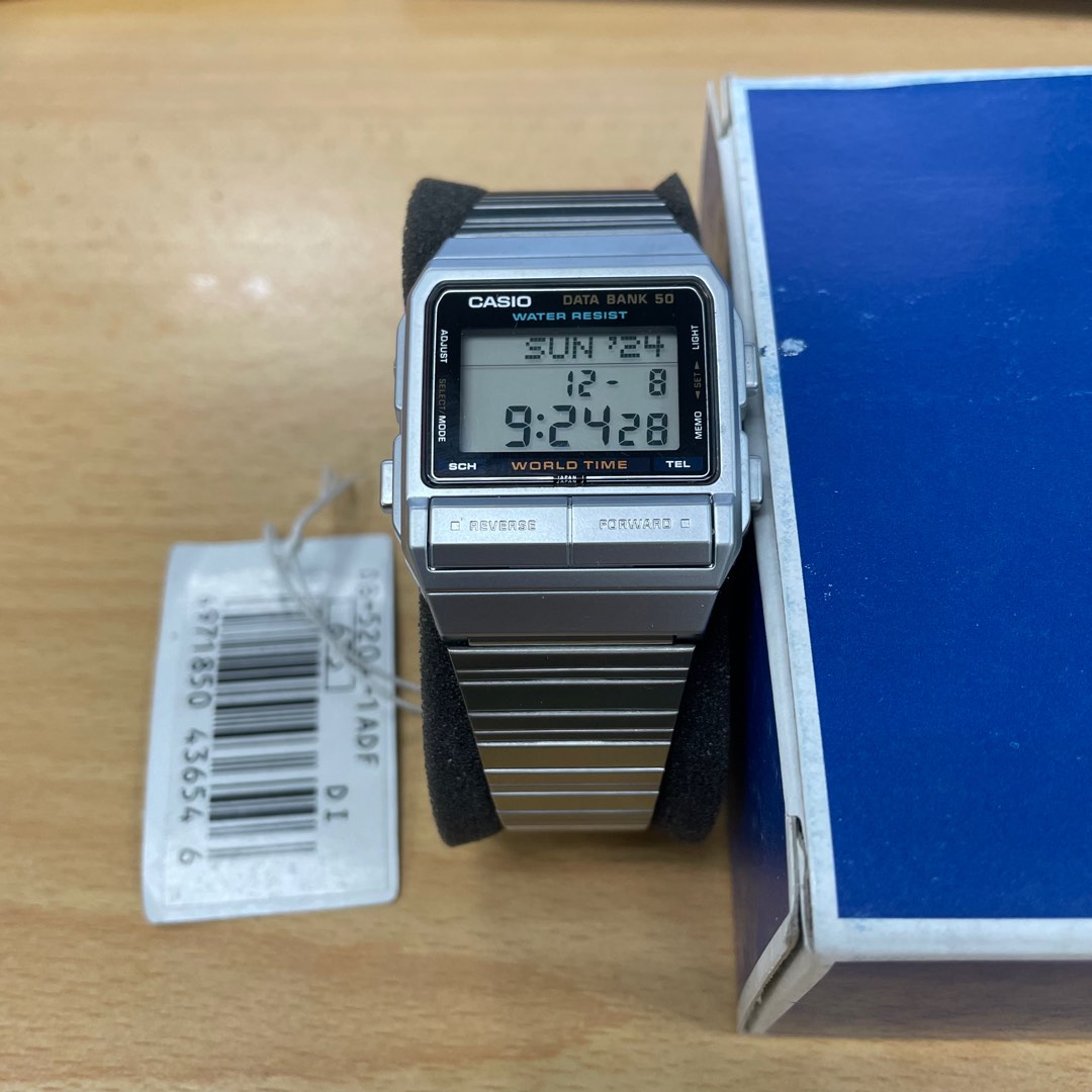Casio Databank 50 Db 520a Mens Fashion Watches And Accessories