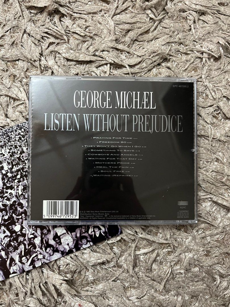 CD | GEORGE MICHAEL | Listen Without Prejudice Vol. 1, Hobbies & Toys ...