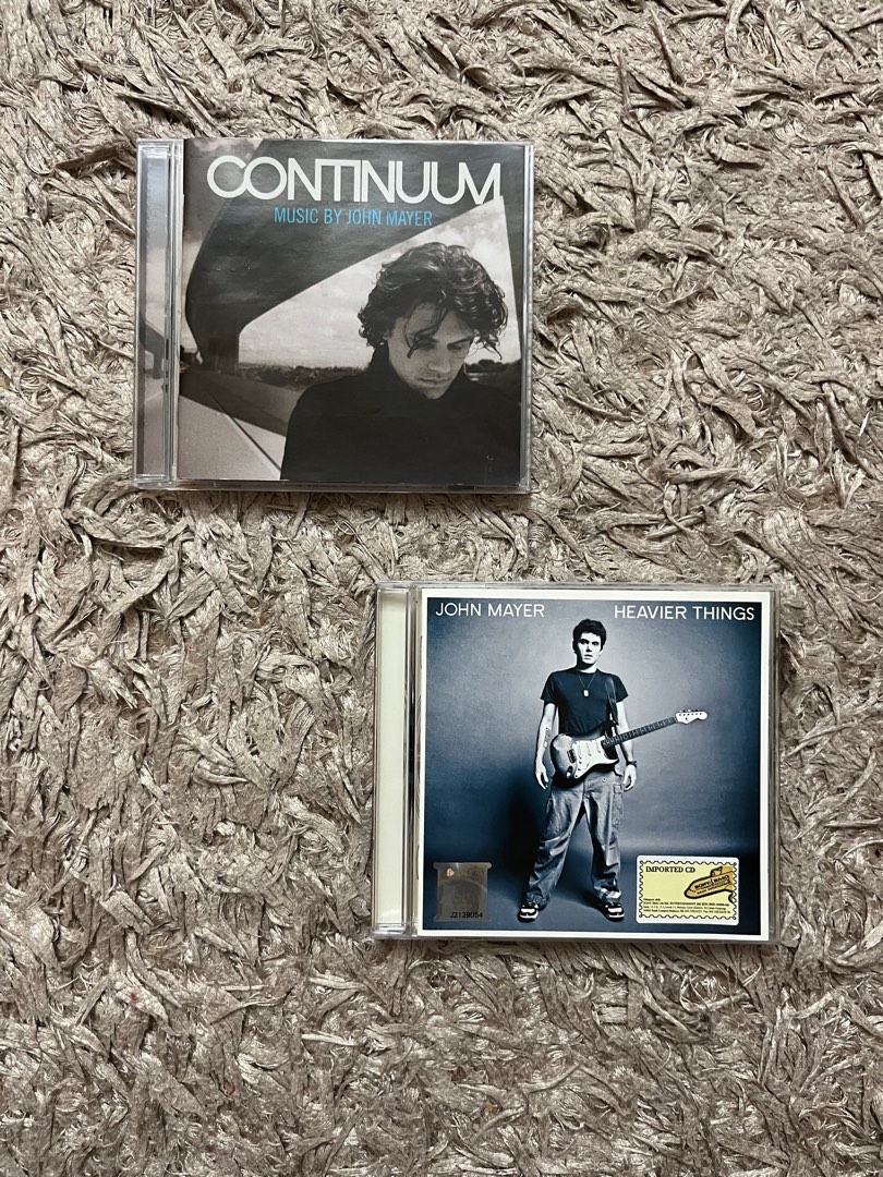 CD | JOHN MAYER | Heavier Things & Continuum, Hobbies & Toys, Music ...