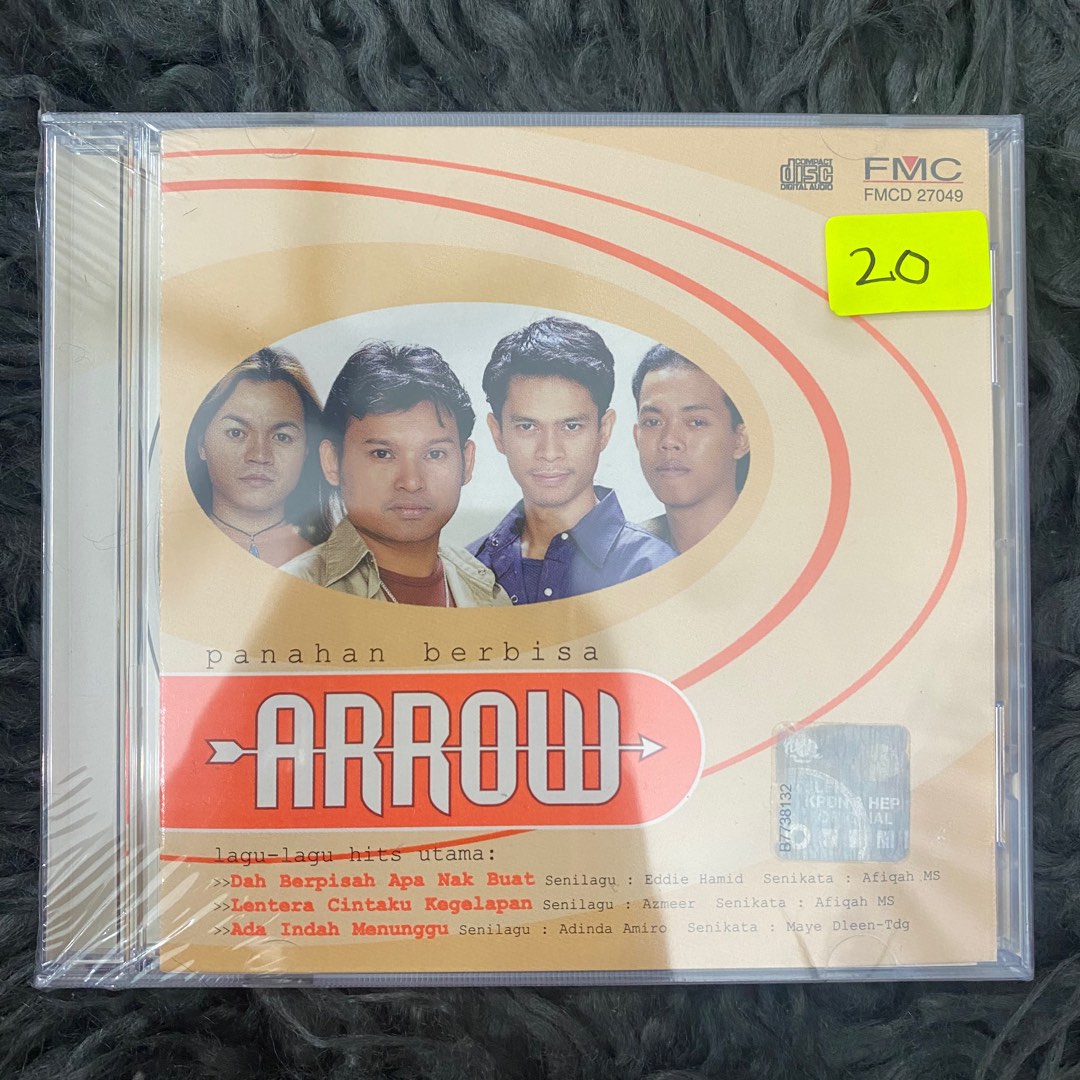 CD ARROW Panahan berbisa, Hobbies & Toys, Music & Media, CDs & DVDs on Carousell