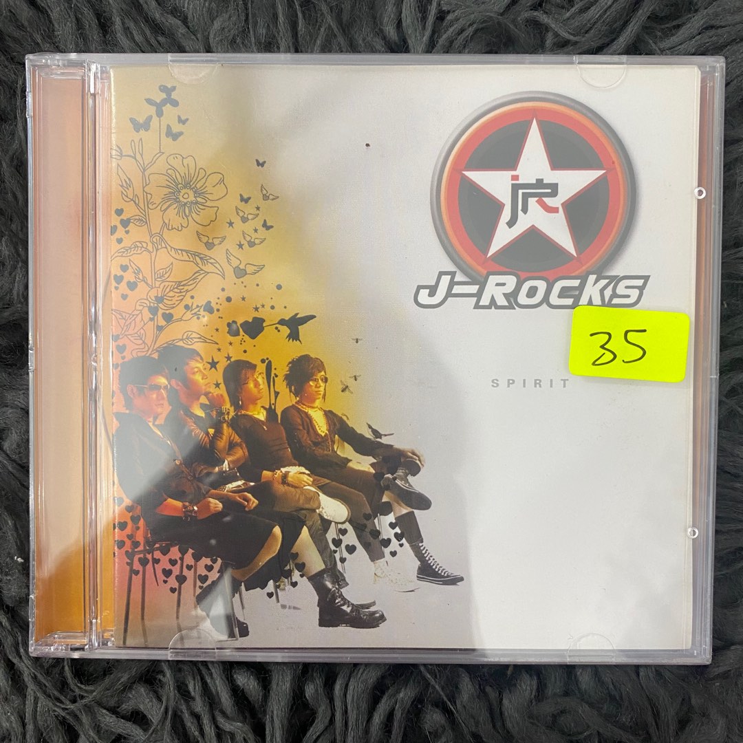 CD J ROCKS Spirit, Hobbies & Toys, Music & Media, CDs & DVDs on Carousell