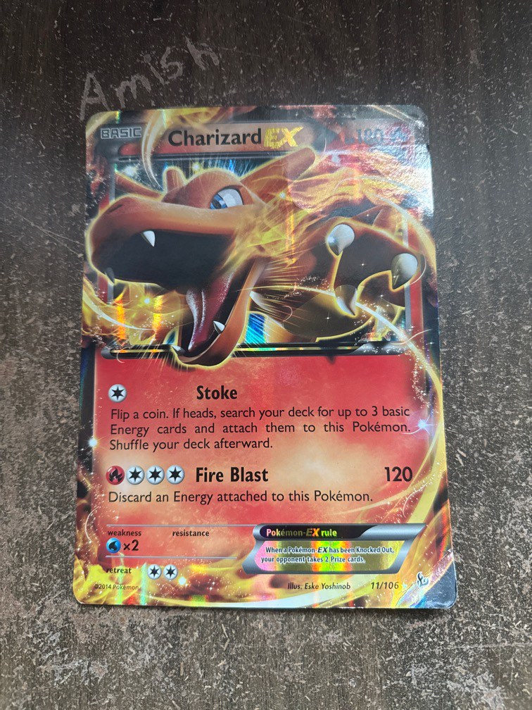 Charizard ex jumbo promo card, Hobbies & Toys, Toys & Games on Carousell