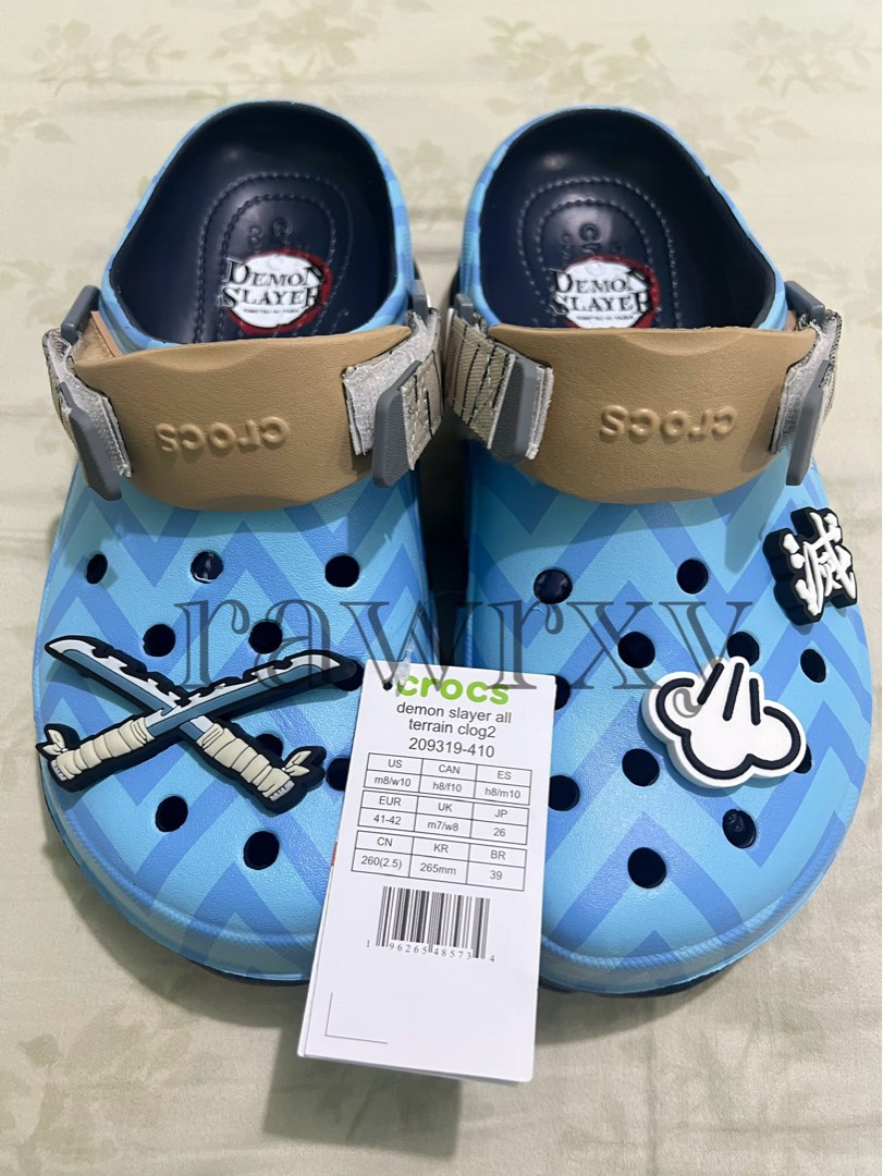 Crocs Demon Slayer Inosuke, Men's Fashion, Footwear, Slippers & Slides ...