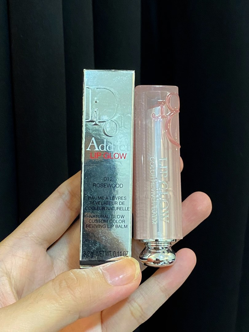 Dior Lip Glow 012 Rosewood, Beauty & Personal Care, Face, Makeup on ...