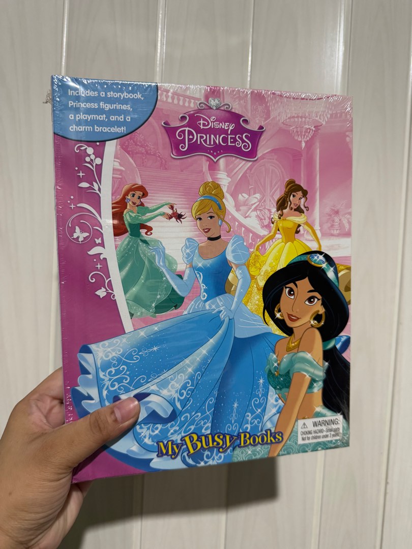 Disney princess busy book, Hobbies & Toys, Books & Magazines, Children ...