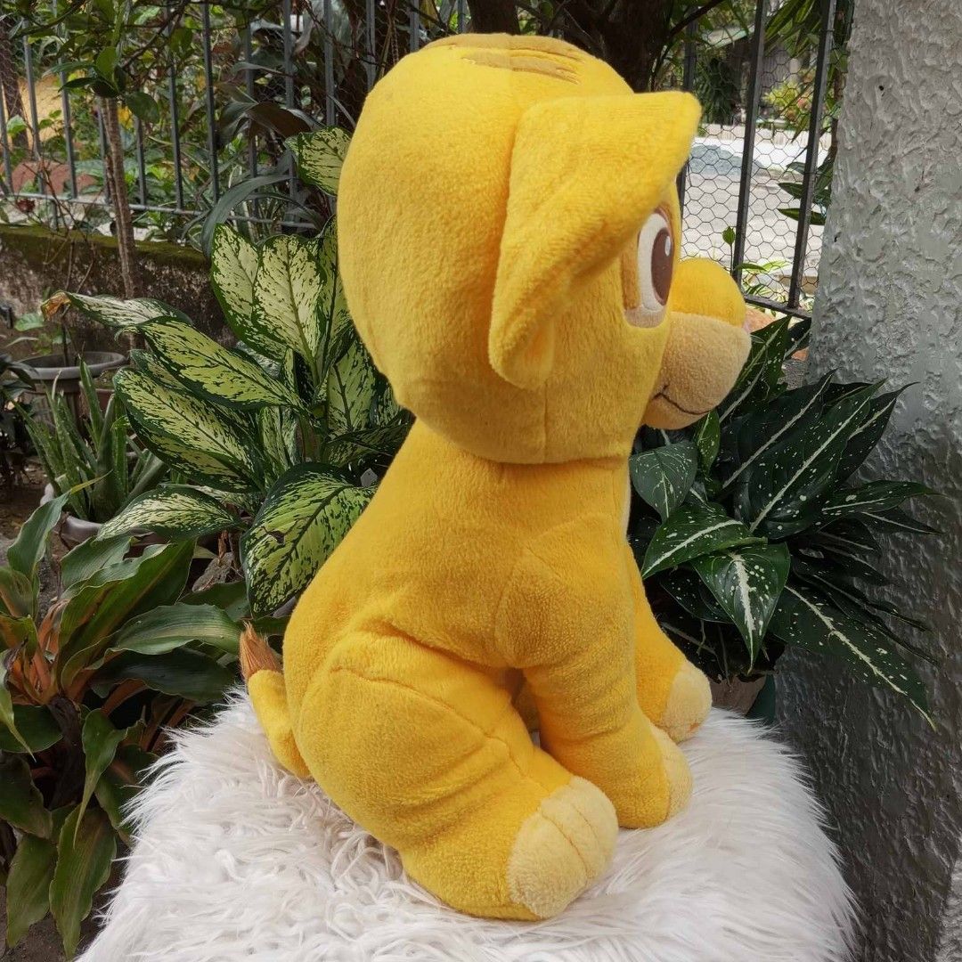 DISNEY The Lion King Baby SIMBA 18 inches Original Japan Big Plush Toy ...