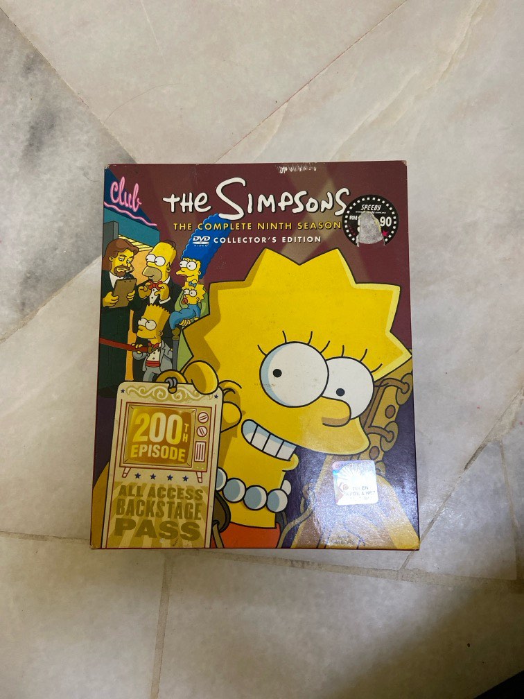 dvd the simpsons, Hobbies & Toys, Music & Media, CDs & DVDs on Carousell