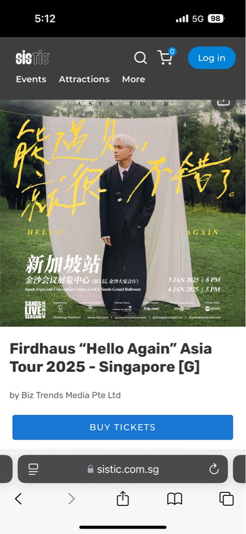 Firdhaus 2025 Concert - 4 Jan 5PM, Tickets & Vouchers, Event Tickets on ...