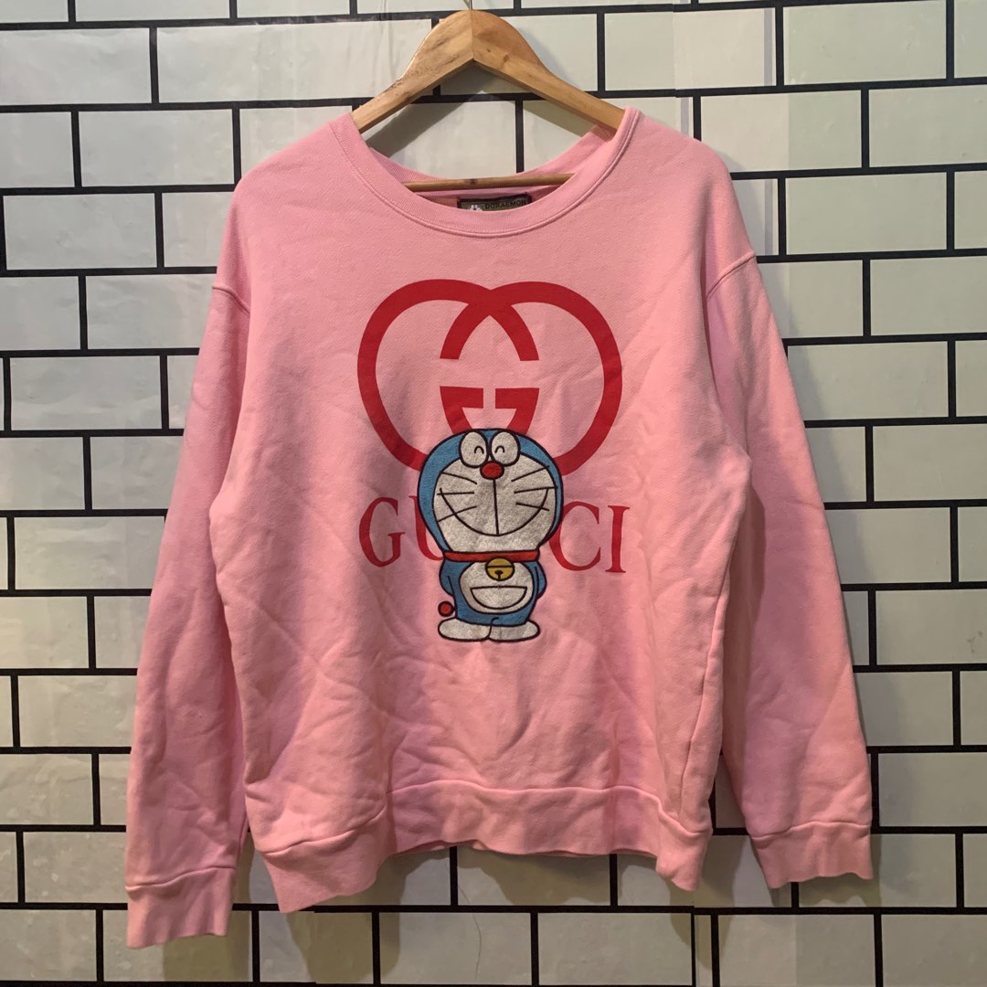 GUCCI X DORAEMON CREW NECK, Women's Fashion, Coats, Jackets and ...