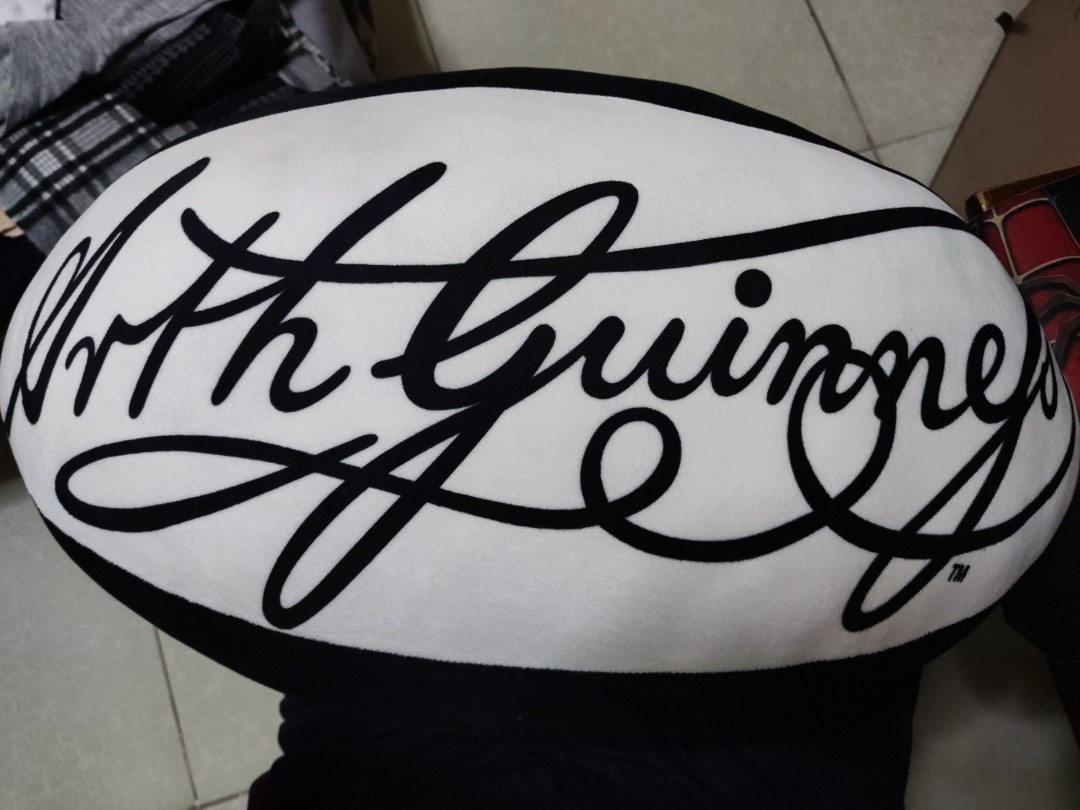 Guinness Rugby Stuffed Rugby Ball, Hobbies & Toys, Memorabilia ...