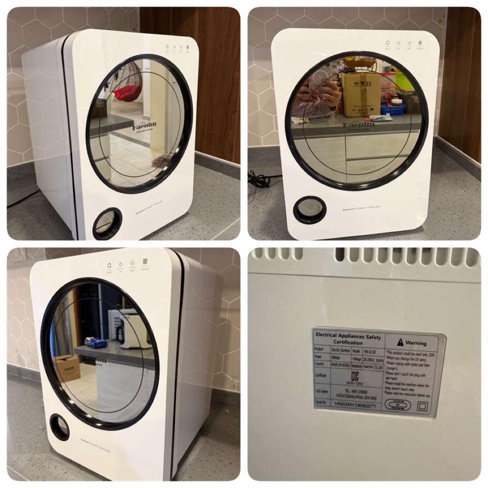 Haenim 3G+ Smart View UVC-LED Electric Sterillizer, Babies & Kids ...