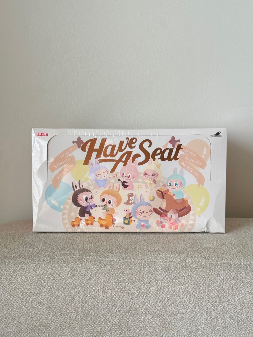 Have A Seat Labubu V2, Hobbies & Toys, Memorabilia & Collectibles, Fan ...