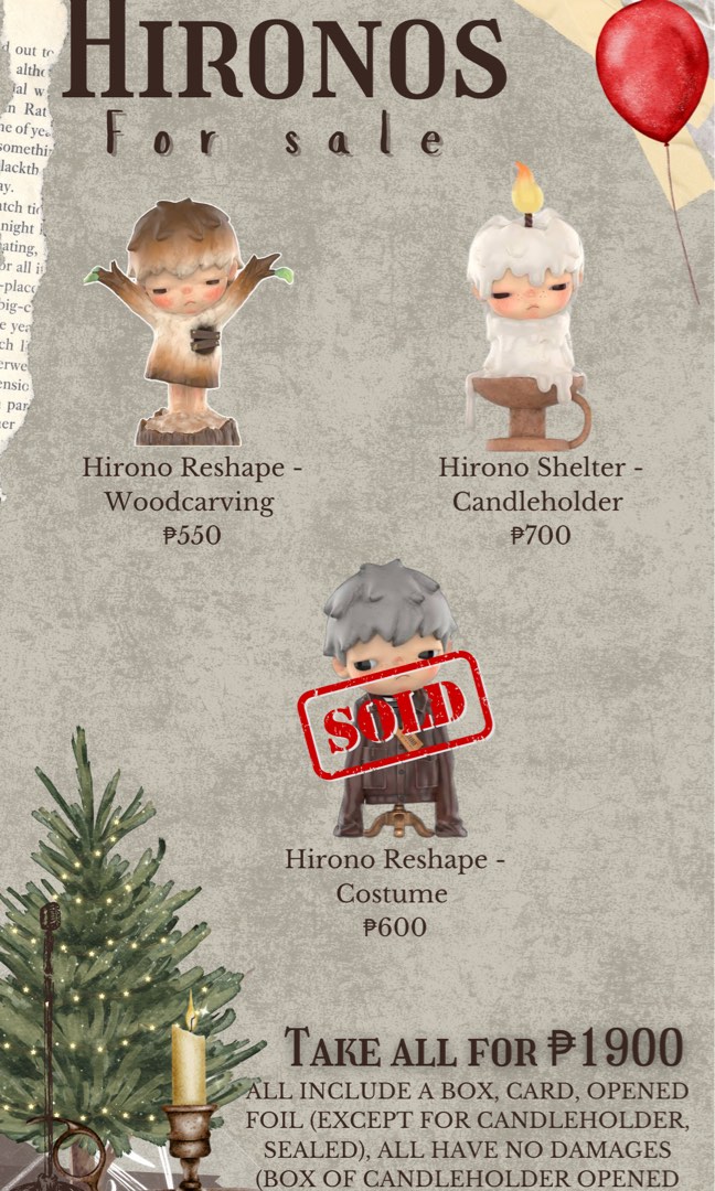 HIRONO - CANDLEHOLDER - WOODCARVING - COSTUME, Hobbies & Toys ...