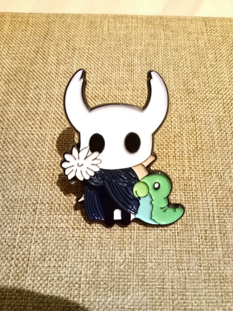 Hollow Knight Enamel Pin, Luxury, Accessories on Carousell