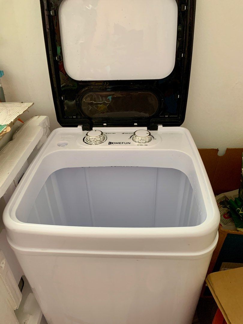 Homefun 8kg washing machine, TV & Home Appliances, Washing Machines and ...