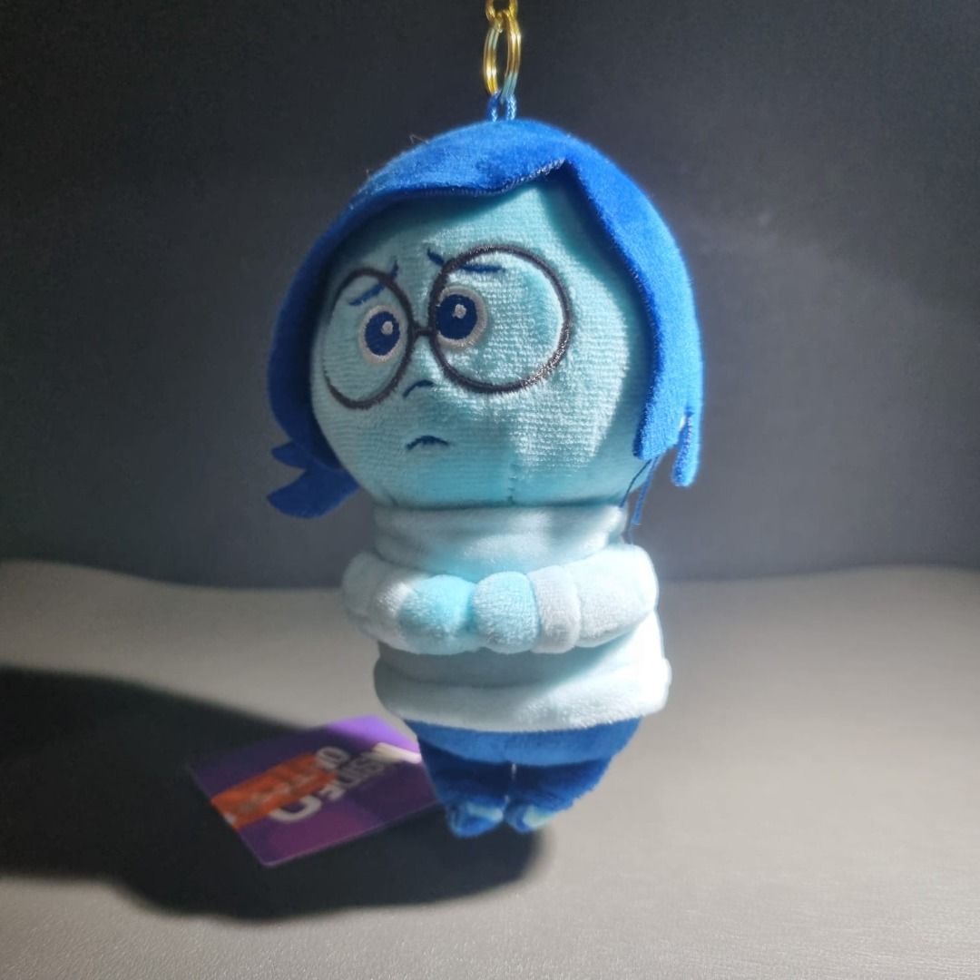 Hong Kong Disneyland Merchandise - Inside Out - Sadness Plush Keychain ...