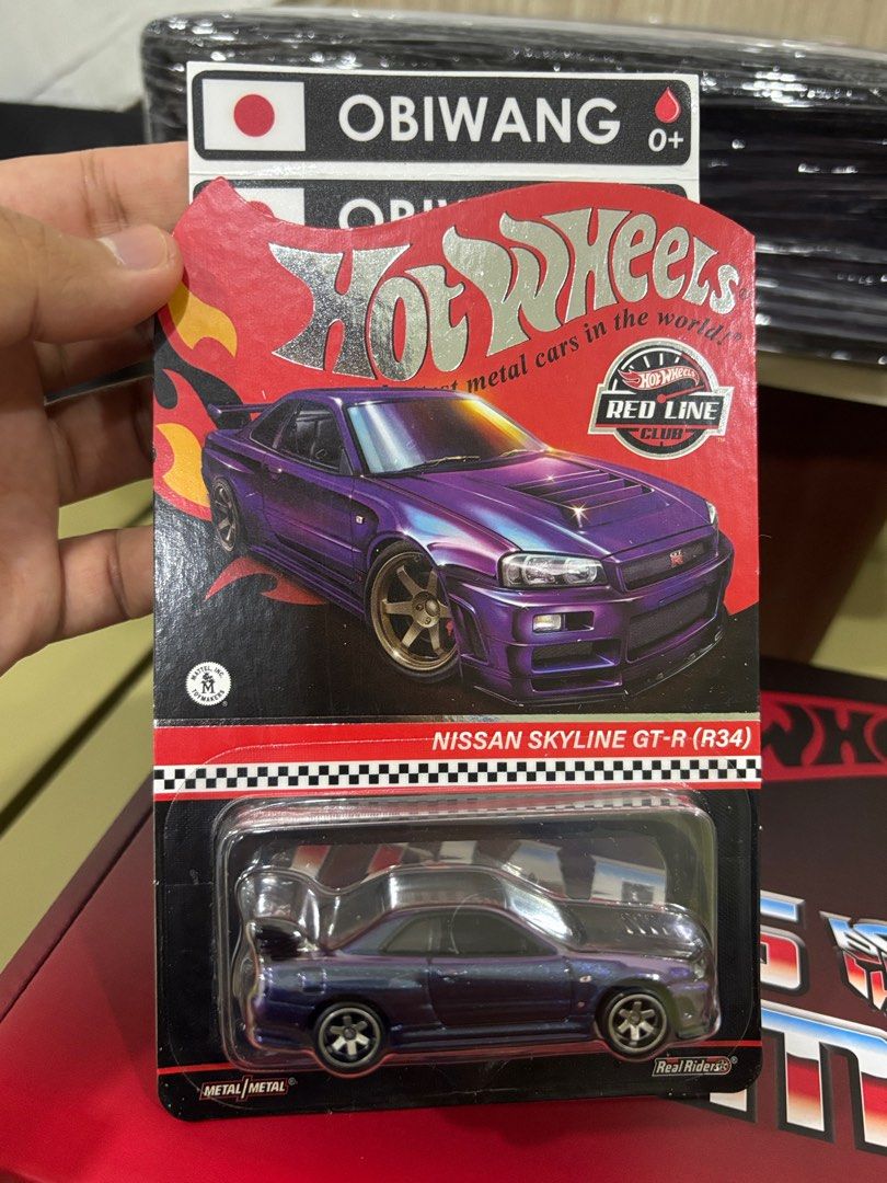 Hot Wheels RLC Skyline R34 GT-R, Hobbies & Toys, Toys & Games on Carousell