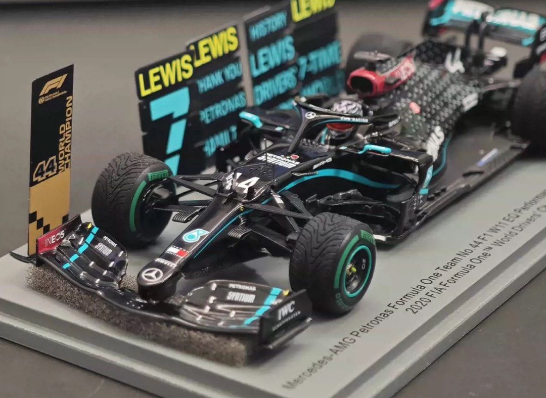 (IN-STOCK) Lewis Hamilton 2020 Turkish GP Winner & 7th WDC Mercedes AMG ...