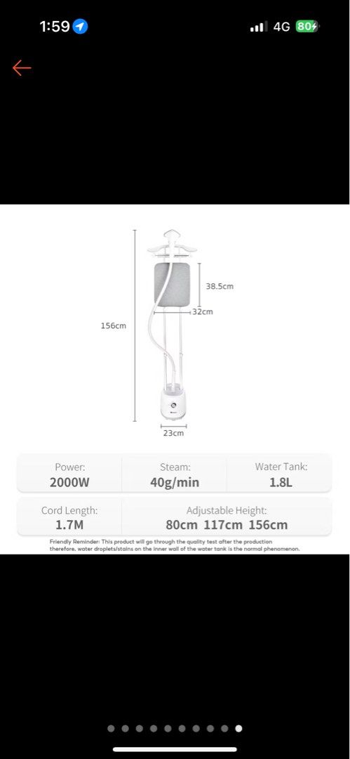 SIMPLUS IRON STEAM TWO POLES, TV & Home Appliances, Irons & Steamers on ...