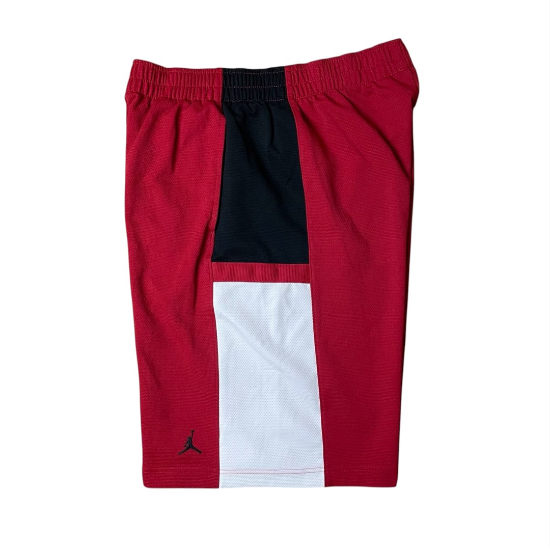 Jordan Bankroll Bred Red White Short, Men's Fashion, Activewear on ...