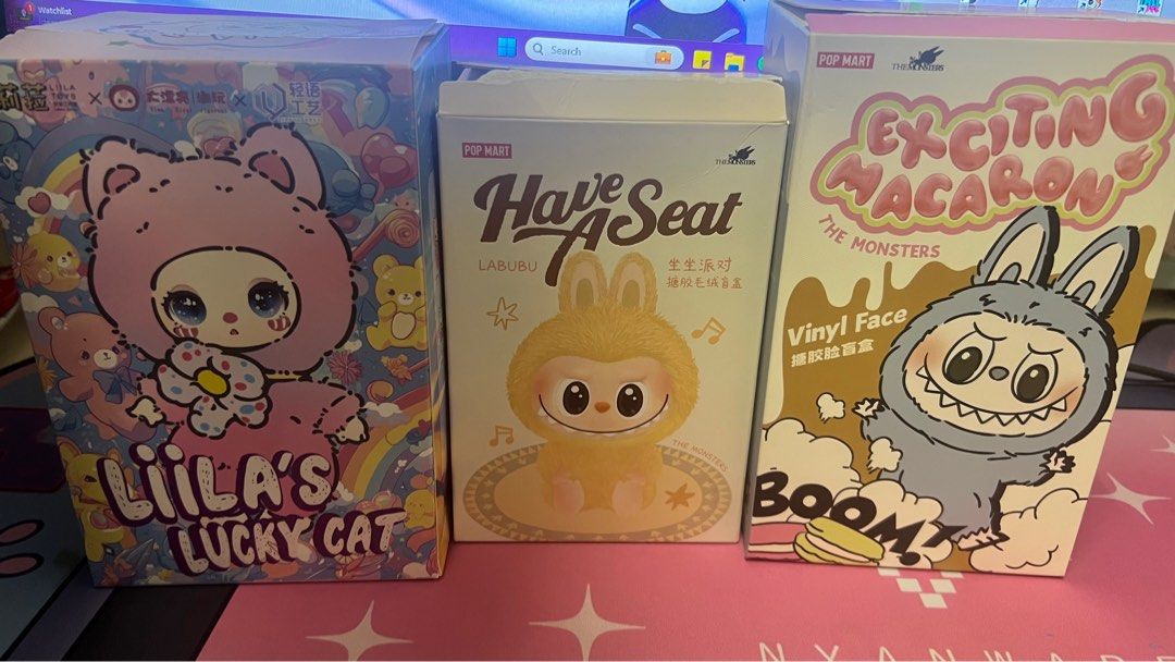 Labubu bundle, Hobbies & Toys, Toys & Games on Carousell