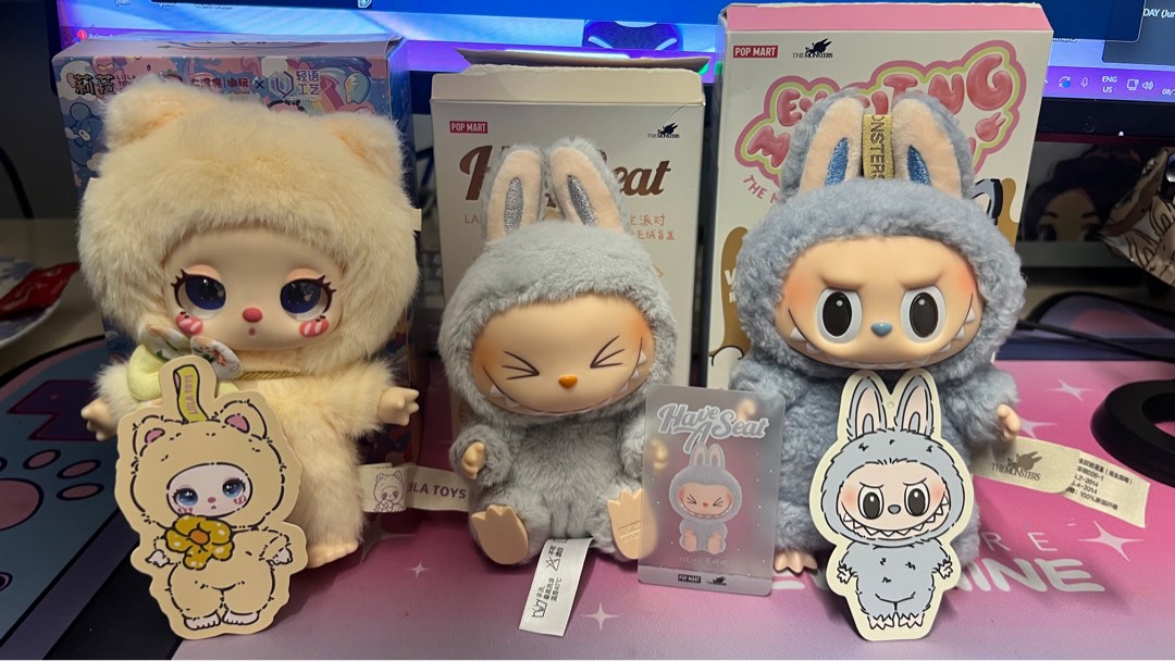 Labubu bundle, Hobbies & Toys, Toys & Games on Carousell