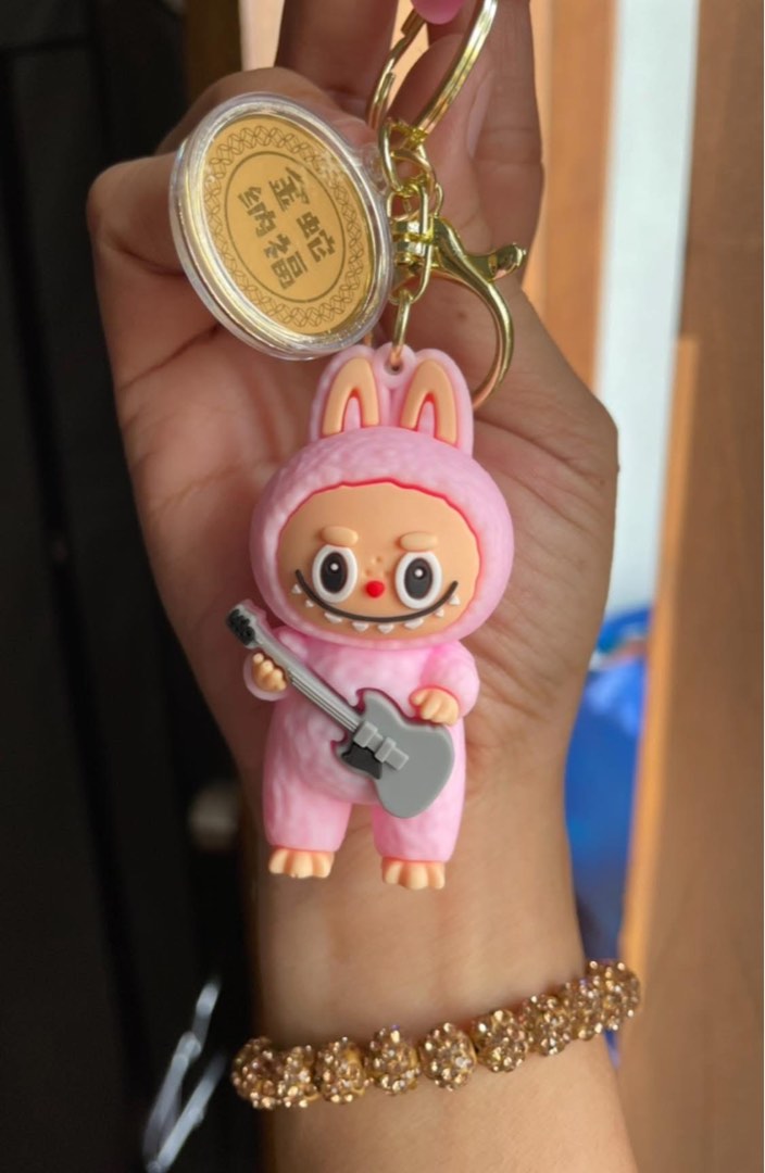 Labubu Charms with 24k Gold Coin, Women's Fashion, Watches ...