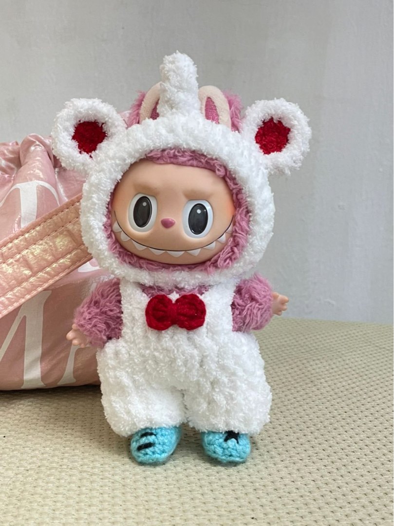 Labubu lbb popmart crochet clothes v1 v2, Hobbies & Toys, Stationery ...