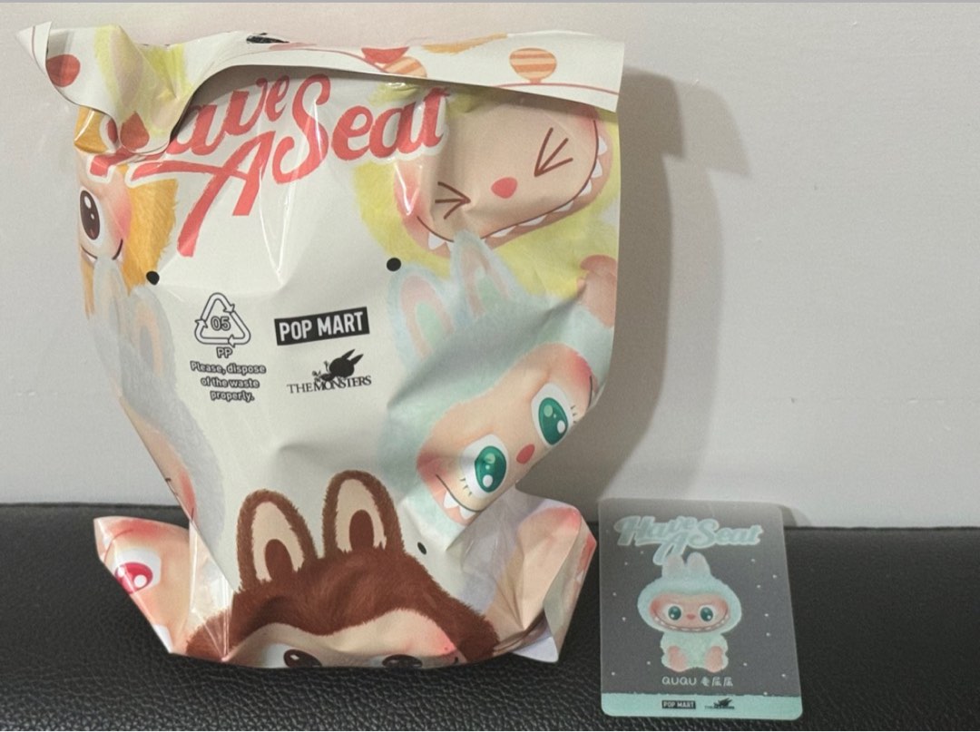 Labubu The Monsters Have a Seat (Ququ) Popmart - unopened package, 興趣及 ...