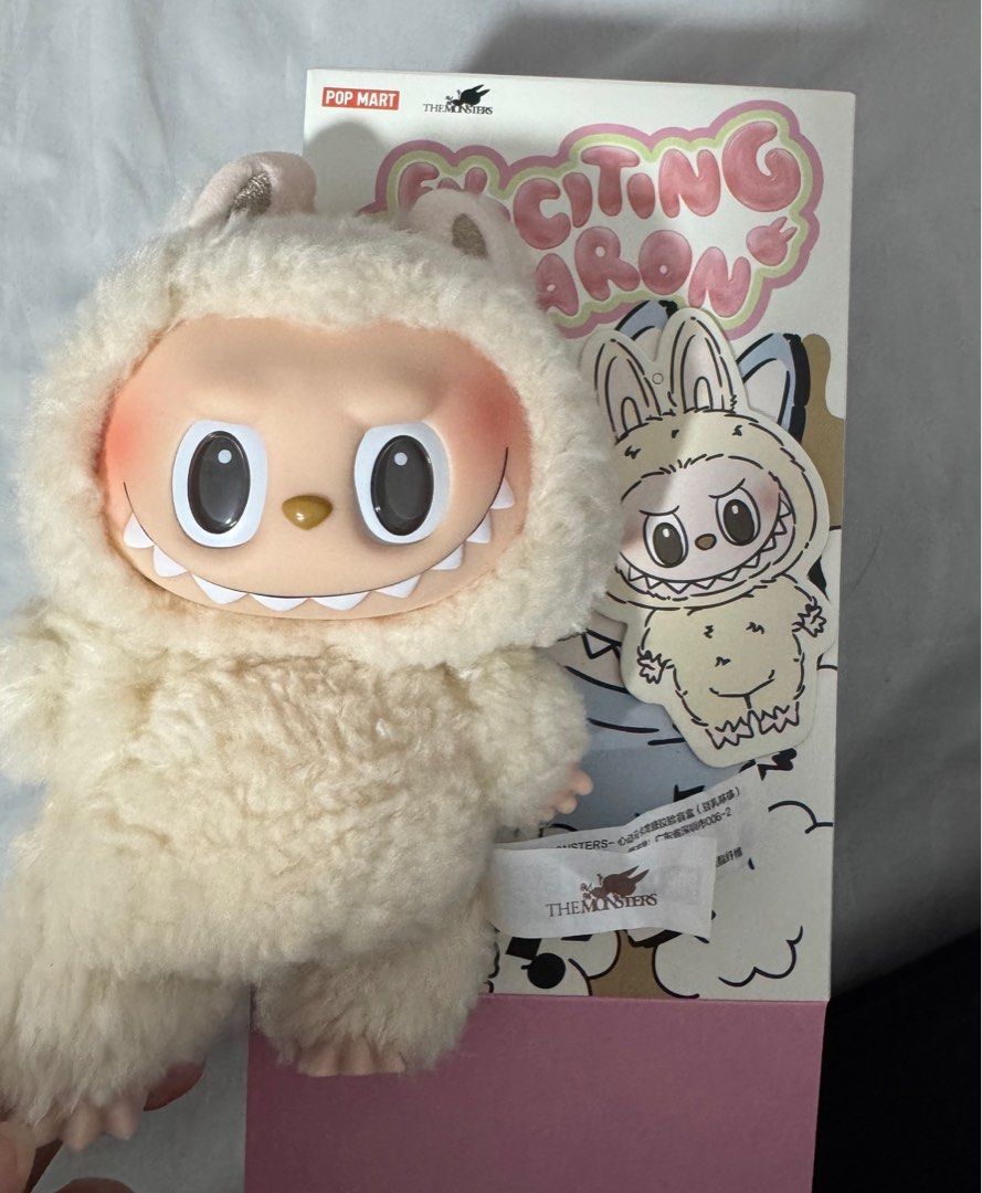 Labubu V1 Soymilk, Hobbies & Toys, Toys & Games on Carousell